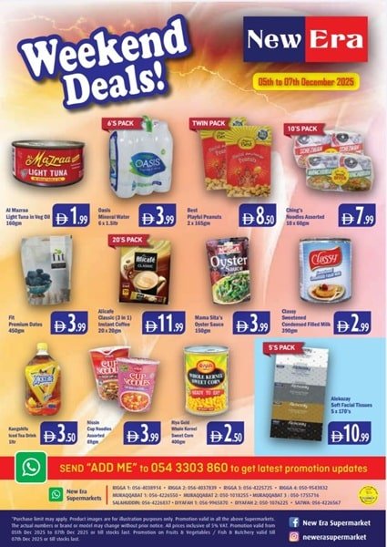 New Era Supermarket Dubai: Weekly offers | LeafletStore